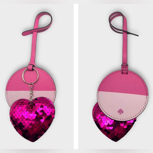 kate spade | Accessories | Kate Spade Pink Heart Purse Tag | Poshmark